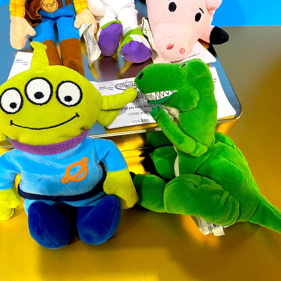 Disney | Toys | Disney Store Nwt Vtg 99s Original Toy Story Bean Bag ...